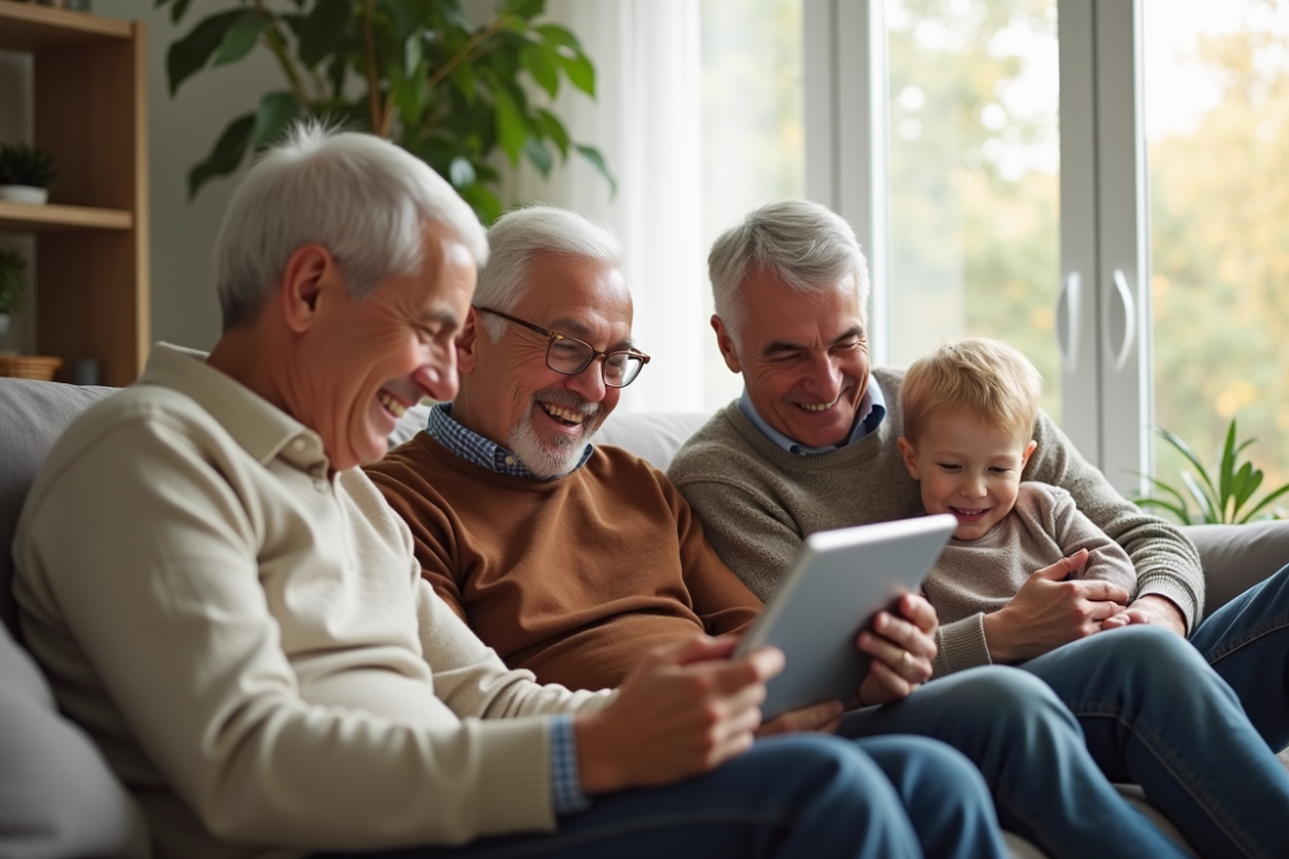 Mon compte Famileo : la clé pour renforcer les liens familiaux - Senior Web